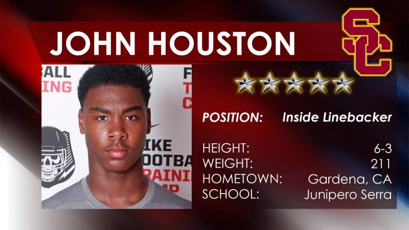 Five-Star Linebacker John Houston Commits to USC | Neon Tommy Five-Star Linebacker John Houston Commits to USC | Neon Tommy